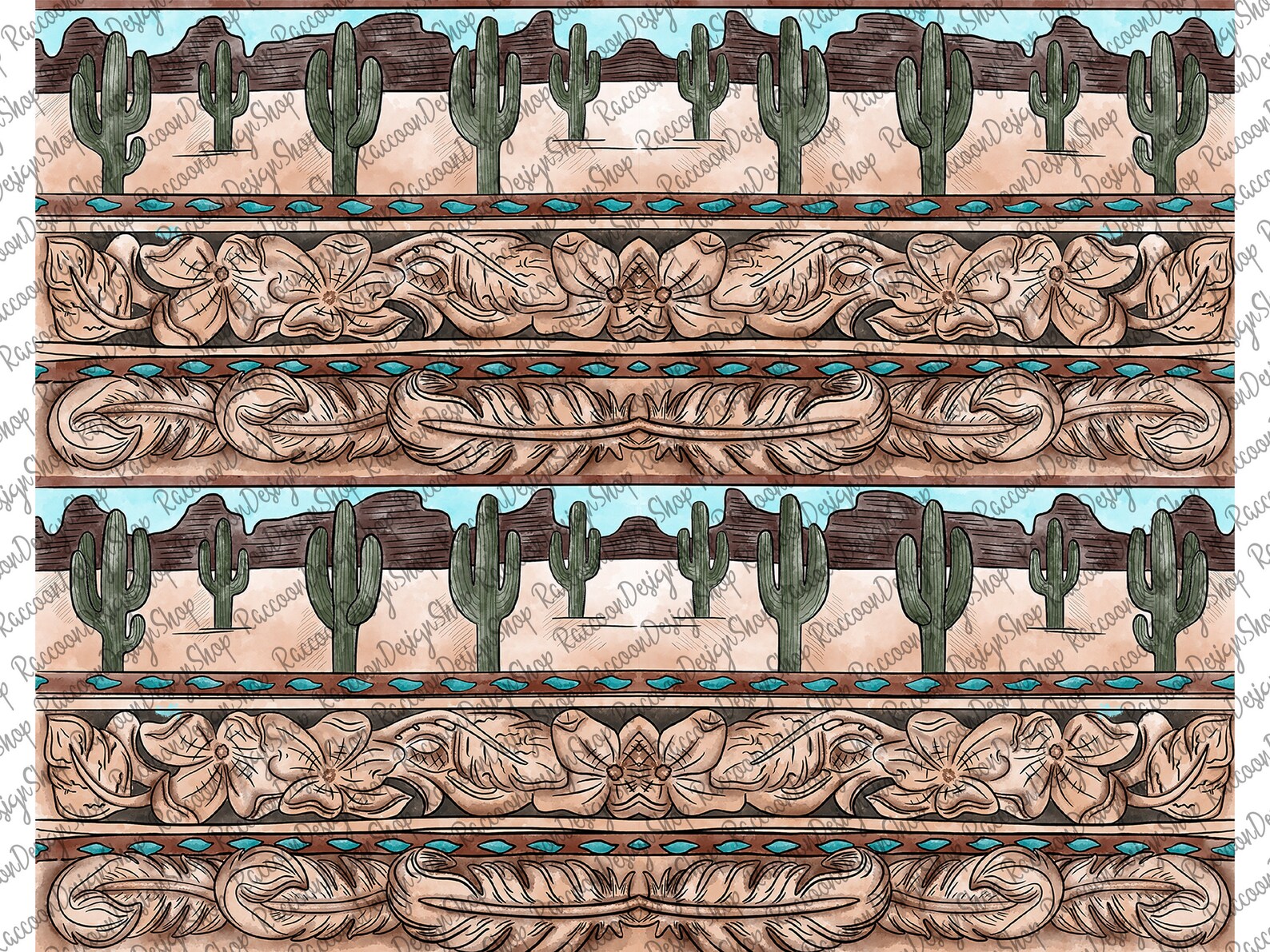 Western Pattern Png Western Sublimation Designwaterslide - Etsy