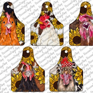 Chicken Tag Png Western Design Chicken Tag Chicken Tag - Etsy