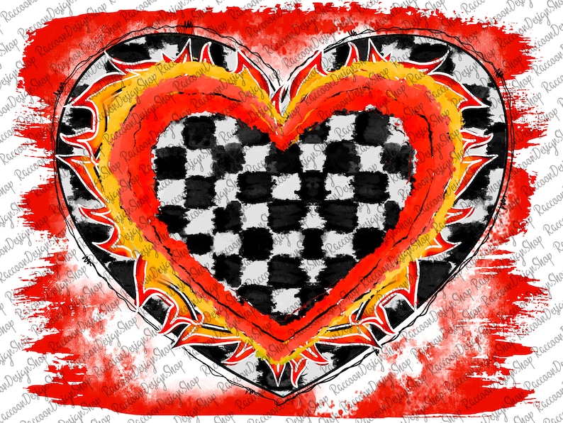 Racing Heart Png Racing Png Racing Flag Racing Love Racing - Etsy Australia