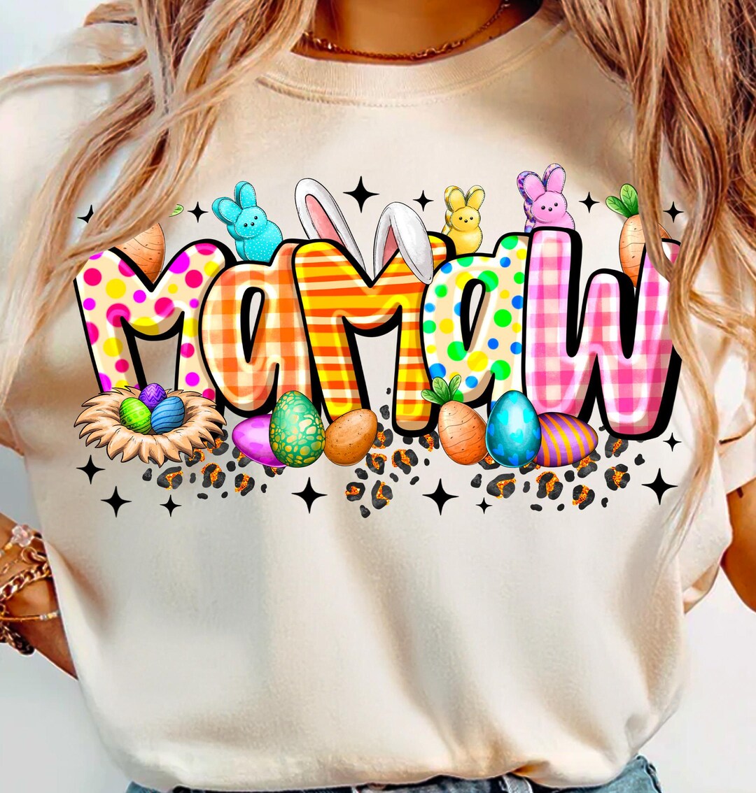 Easter Day Mamaw Bow PNG, Happy Easter Png,mama Easter Png,easter Mamaw ...