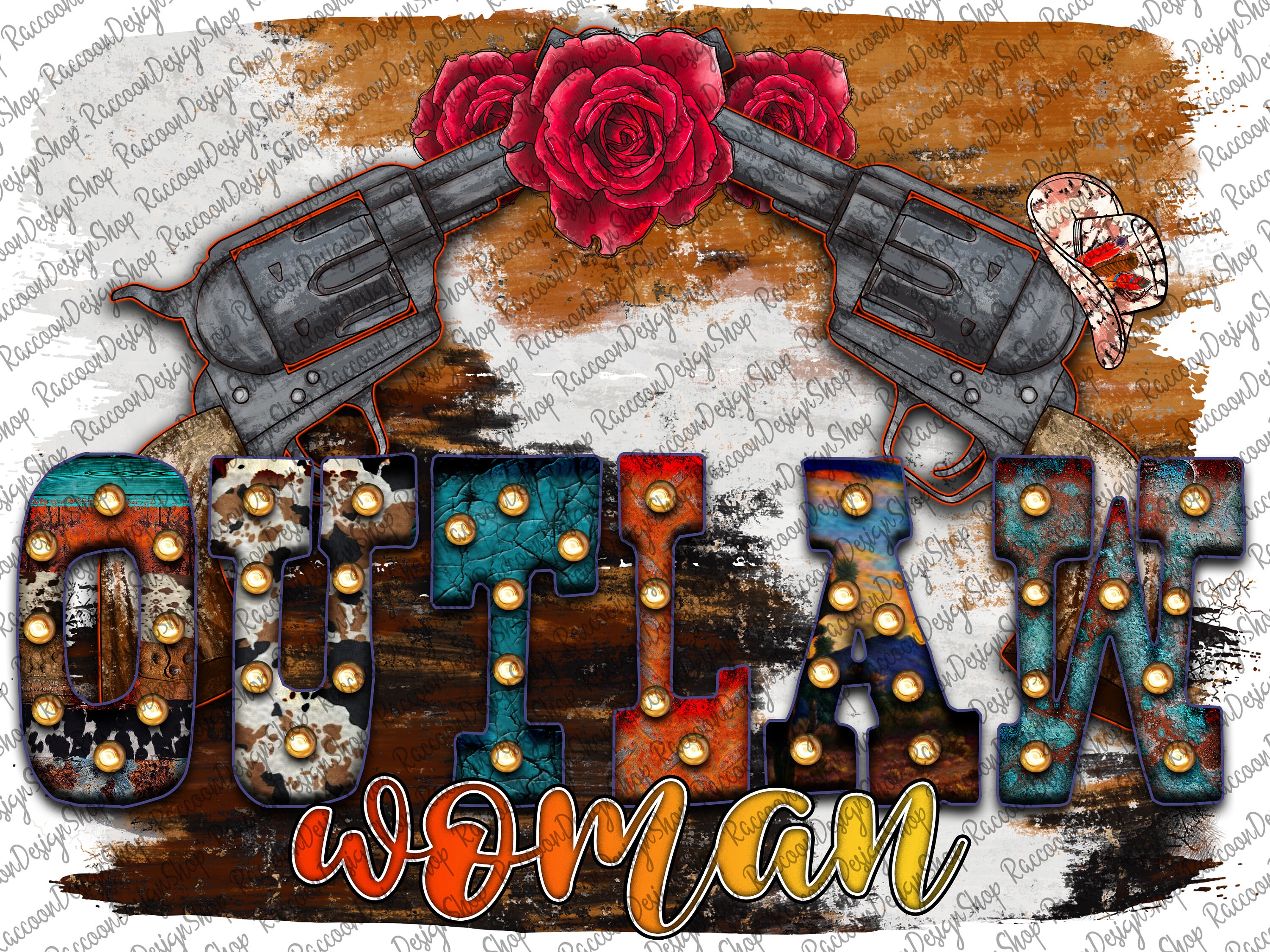 Outlaw Woman Outlaw Png Western Sublimation Design Digital - Etsy UK