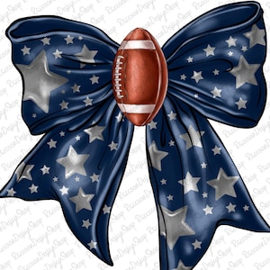 Coquette Football Png, Football Bow Png, Football Mom Png, Football Png ...