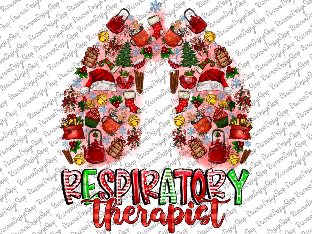 Respiratory Therapist Christmas Png,nurse Png,respiratory Therapy ...