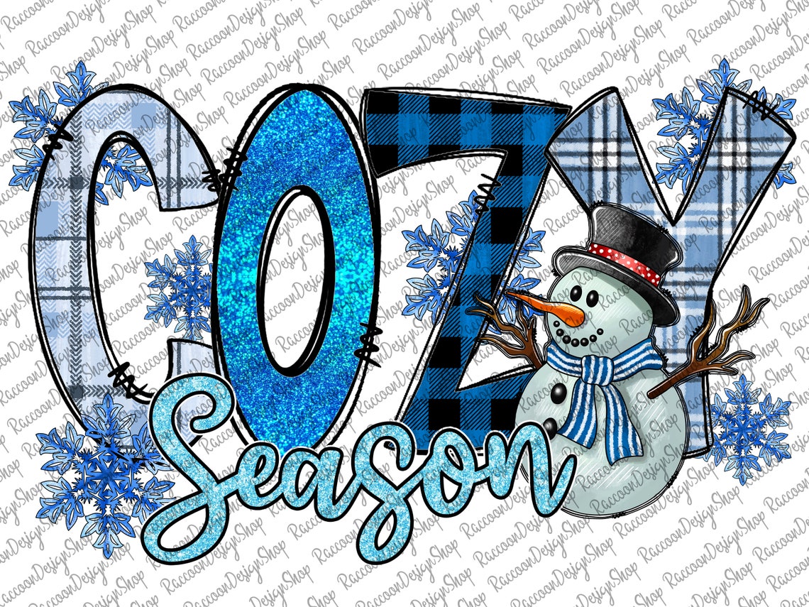 Cozy Season Winter Png Cozy Season Sublimation Png Winter - Etsy