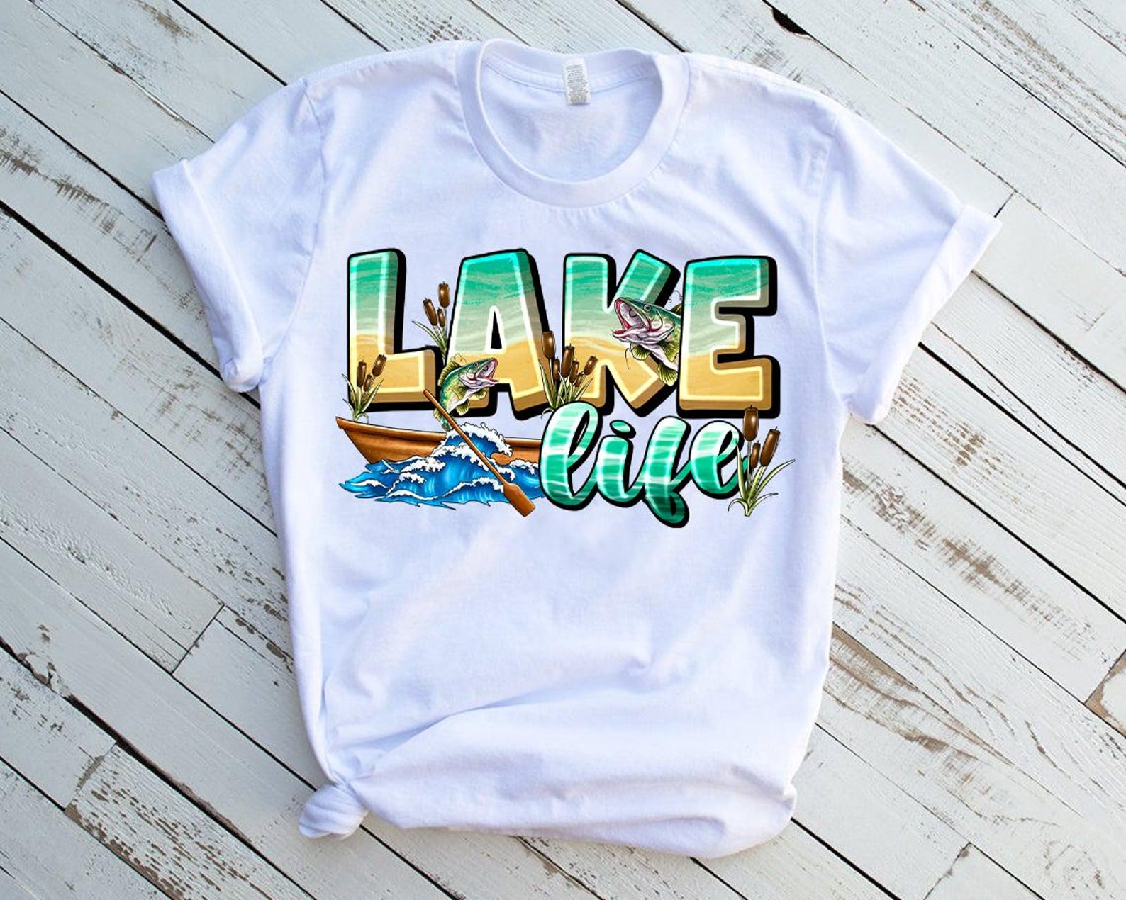 Lake Life PNG File, I Love Summer PNG File, Summer Design, Lake PNG ...