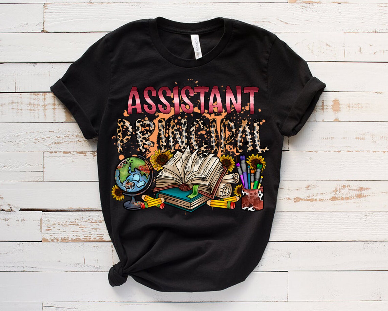 Principal Sublimation PNG Design Assistant Principal Back to | Etsy