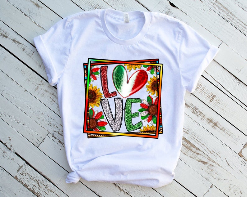 Love Mexico Png Mexico Sublimation Design Mexican Flag Png - Etsy