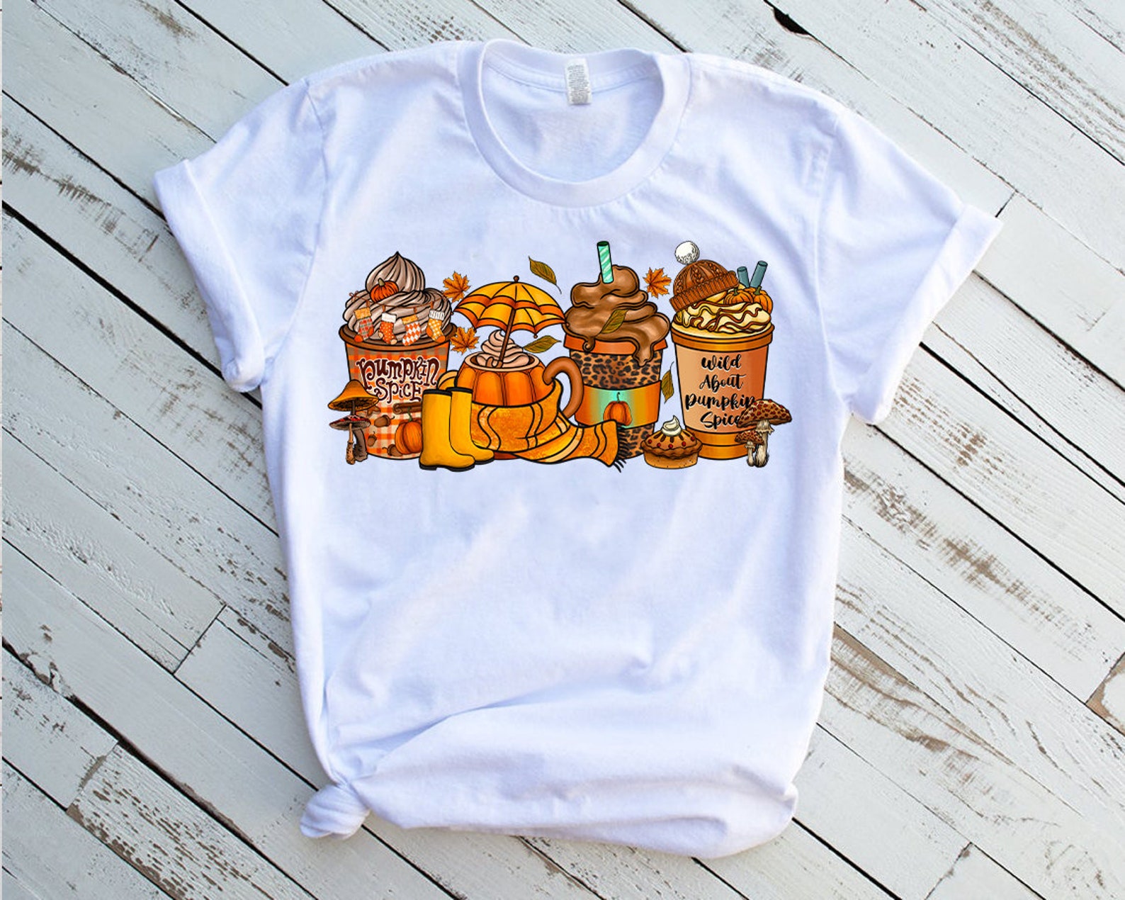 Fall Coffee Drink Pngautumn Sublimation Designscoffee - Etsy
