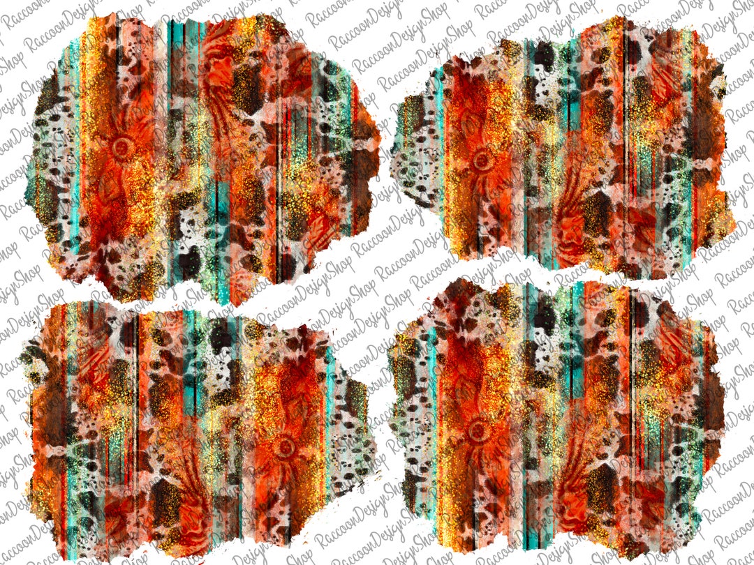 DISTRESSED Western Print Patches, DISTRESSED Print Patches,western ...