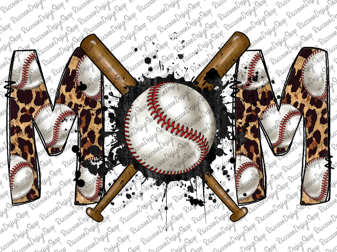 Baseball Mom, Baseball Clipart, Transparent PNG File for Sublimation ...