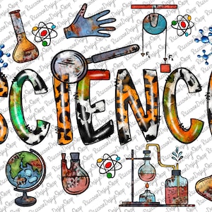 Science Sublimation PNG Design, Science Life, Love Science, Digital ...