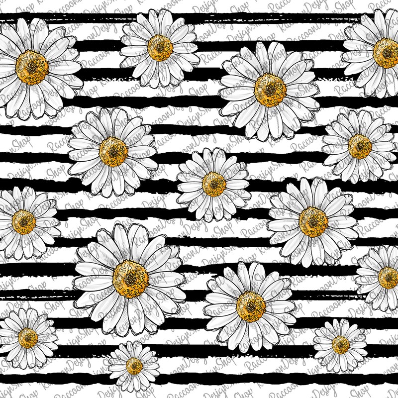 Daisy Print - Etsy