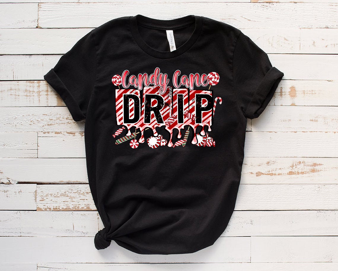 Candy Cane Drip Png, Candy Png, Christmas Png, Digital Download , Candy ...