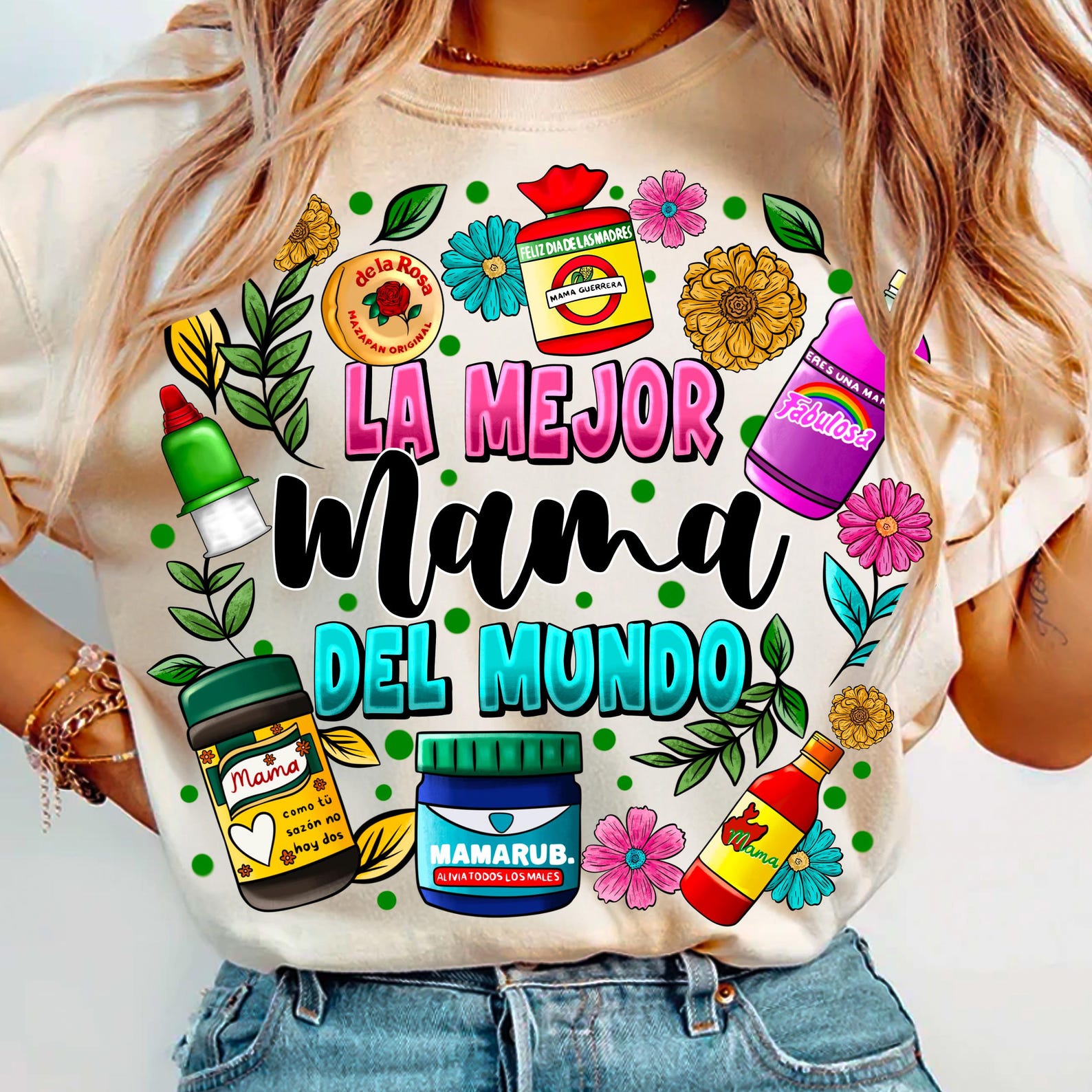 Topper Multipack Mama Png, Happy Mother's Day, Gif for Latina Mom,funny ...