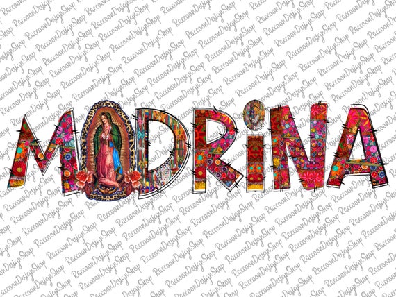 Madrina Png Our Lady of Guadalupe Pngvirgen De Guadalupe | Etsy India