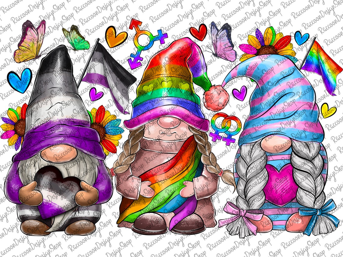Lgbt Gnome Png, Lgbt Gnomes Png,gay Pride Png, LGBT Png, Pride Png ...