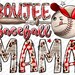 Boujee Baseball Mama Png, Baseball Mom, Baseball Clipart, Transparent ...
