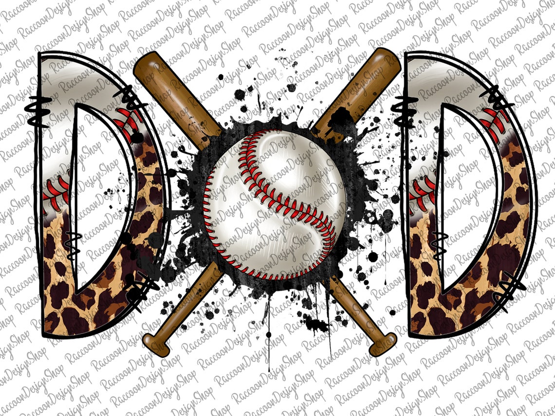 Baseball Dad Baseball Clipart Transparent PNG File for | Etsy