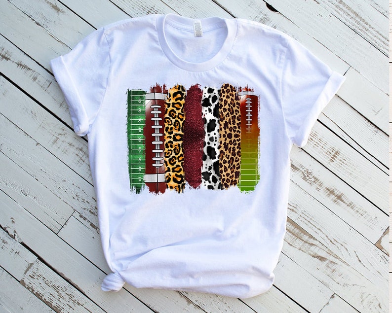 Football Brushstrokes Brushstroke Sublimation Png Bundle - Etsy