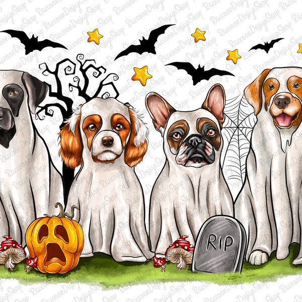 Ghost Dog Drawing - Etsy