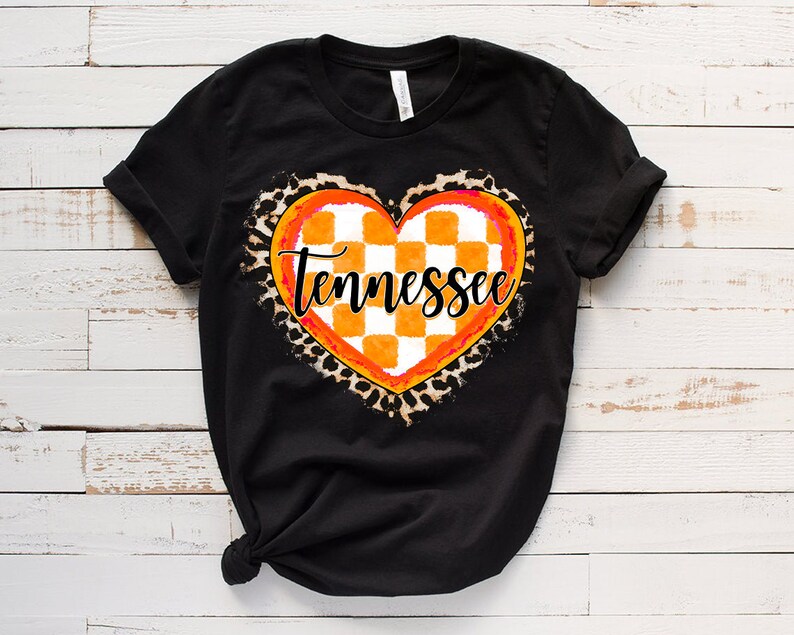 Tennessee Leopard TN Tenn Tristar Tri-star Distressed | Etsy