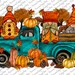 Fall Gnomes Truck Png, Sublimation Designs Downloads, Fall Sublimation ...