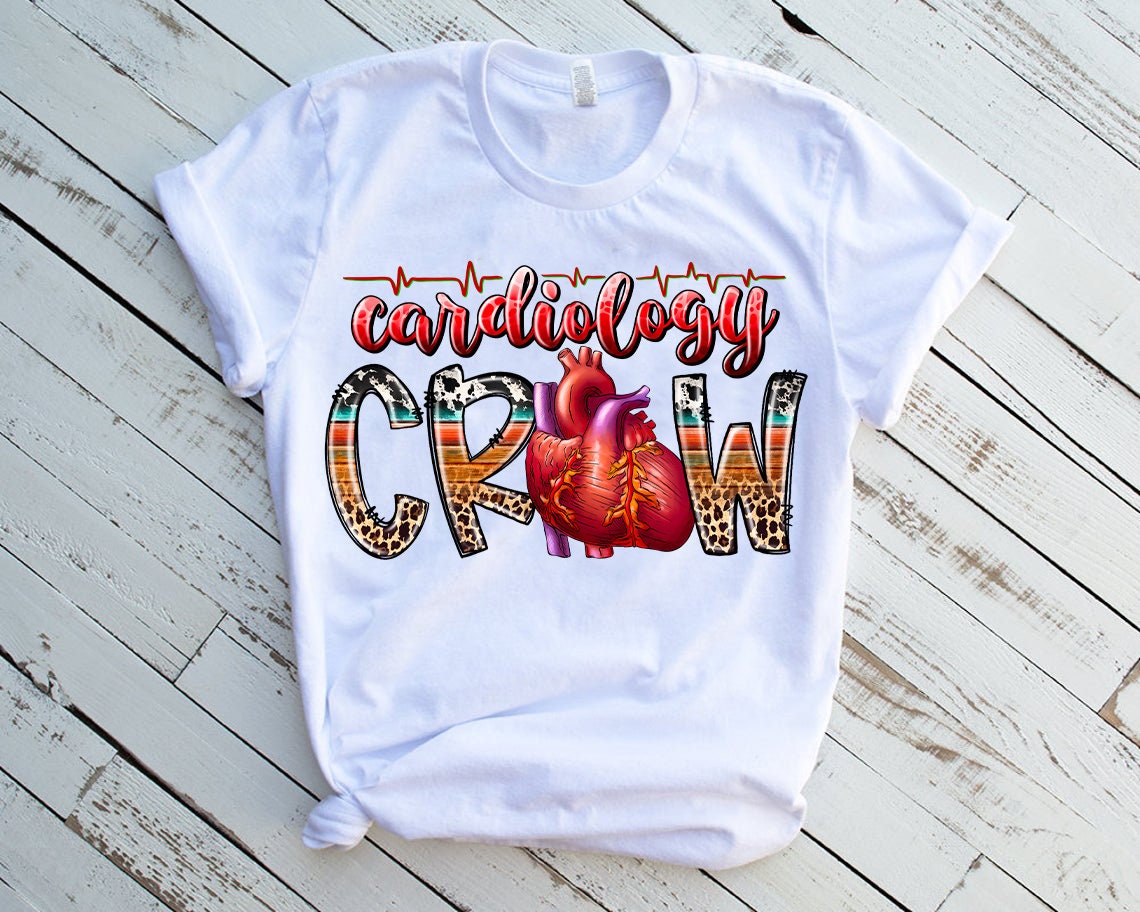 Cardiology Crew Png Anatomical Heart Png Sublimation Design - Etsy Canada