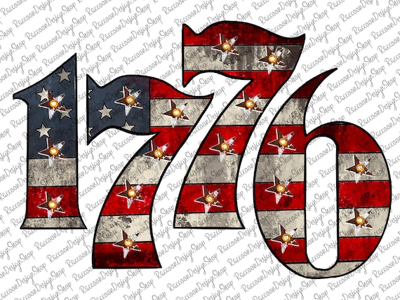 1776 American Flag Png