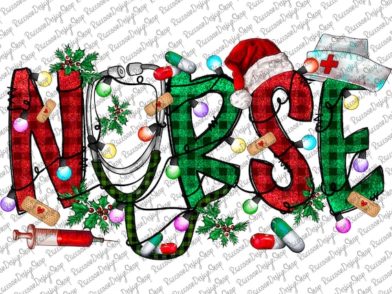 Nurse Christmas Png Merry Christmas Nurse Png Nurse Design - Etsy Canada