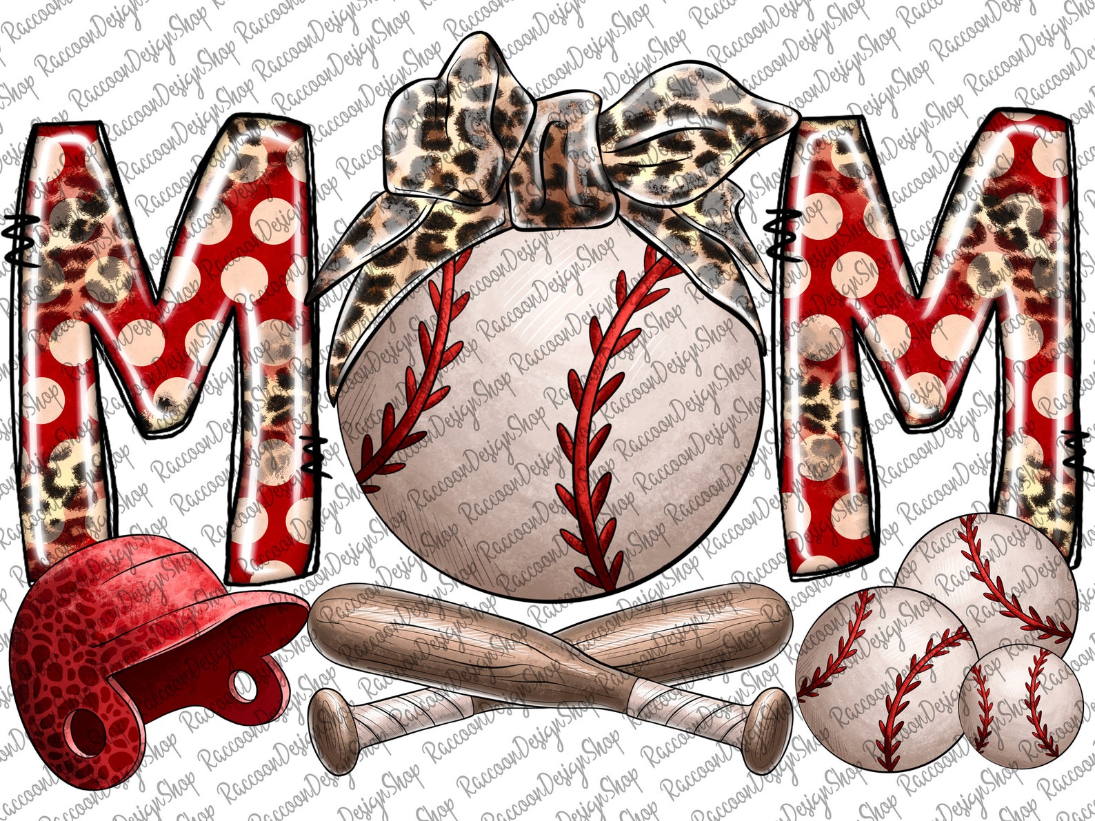 Baseball Mom, Baseball Clipart, Transparent PNG File for Sublimation ...