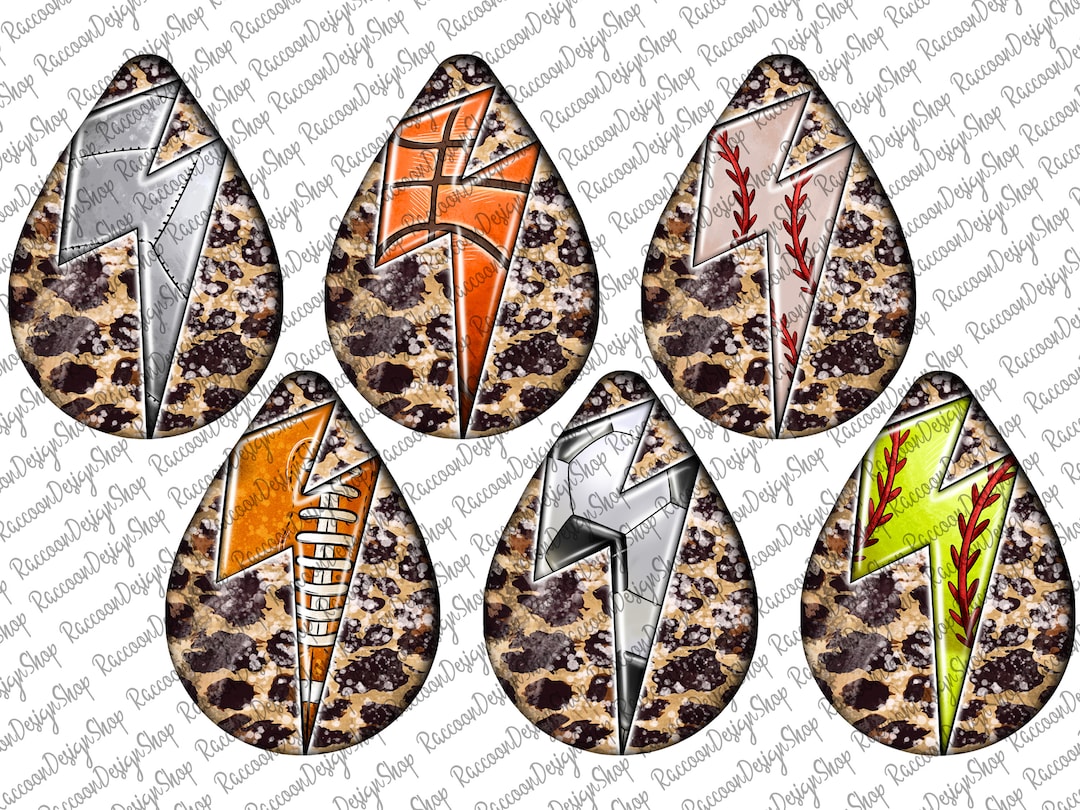 Sport Earrings Teardrop Bundle Png, Sport Teardrop Png, Sport Teardrop ...