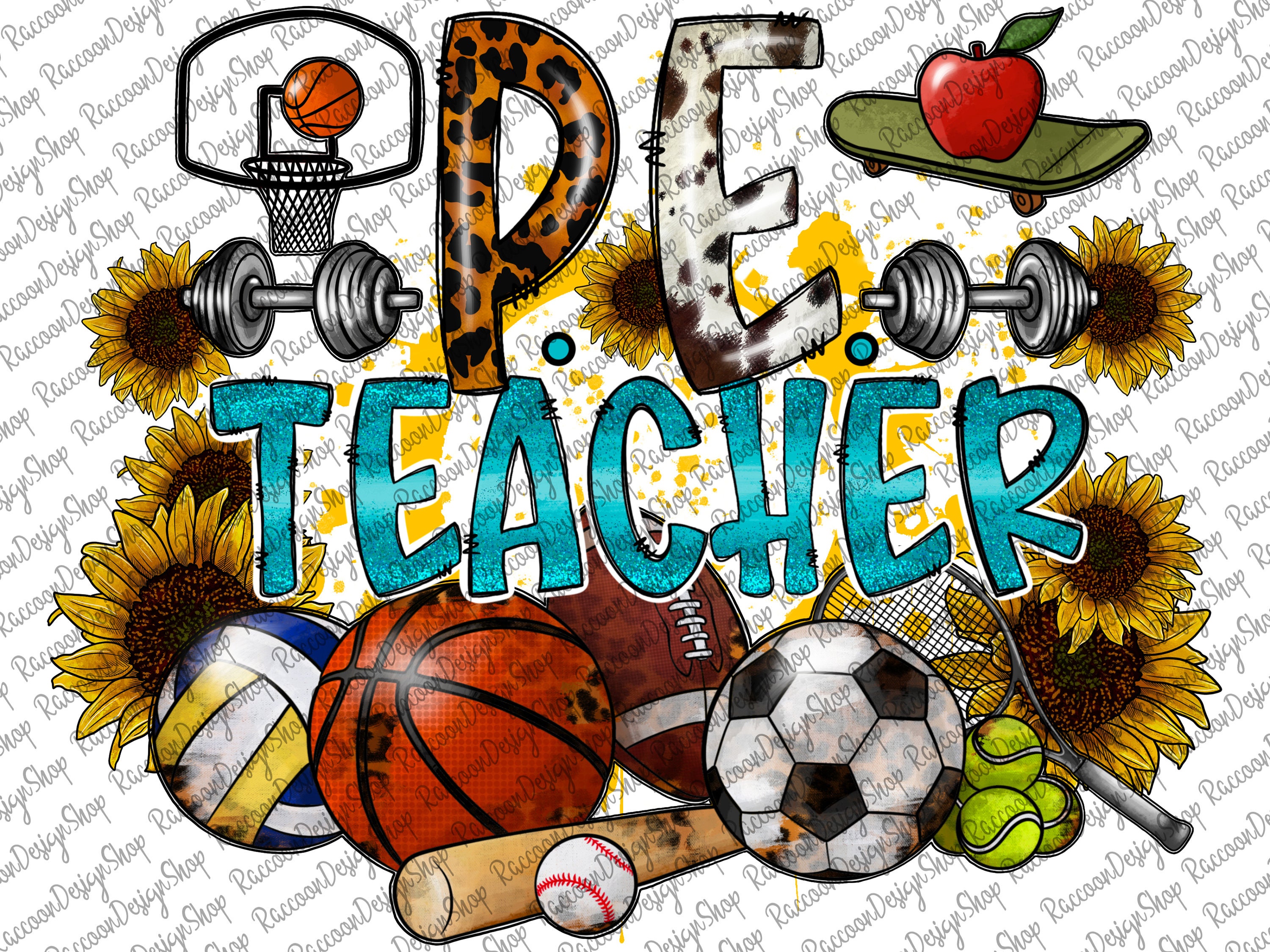 Physical Education Teacher Teaching