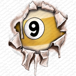 Poll 9 Ball Png,pool 9 Ball Png, Pool Player Billiards Png,billiards ...