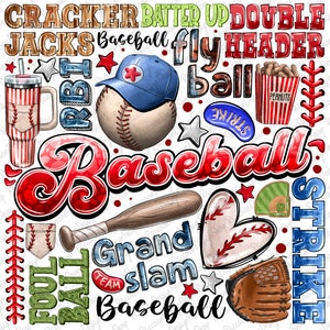 Baseball Png,baseball Sublimation Design,baseball Clipart,baseball ...