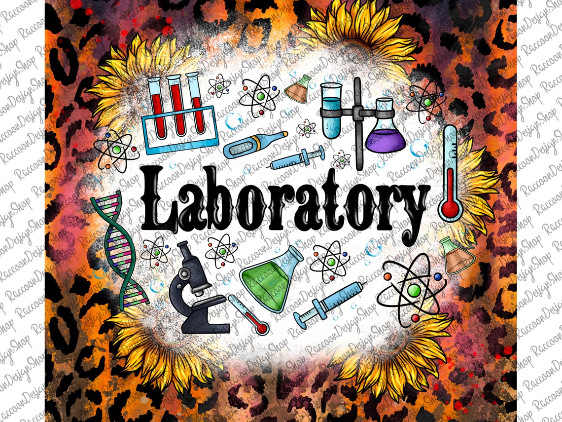 Laboratory Technician Tumbler Png Lab Tech Sublimation - Etsy