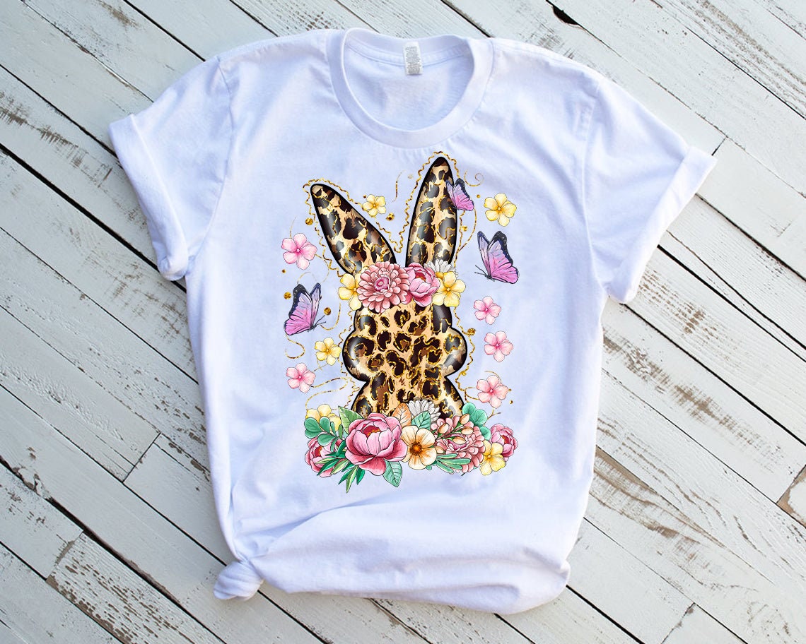 Leopard Bunny Png, Sublimation Design, Easter Day Png, Easter ...