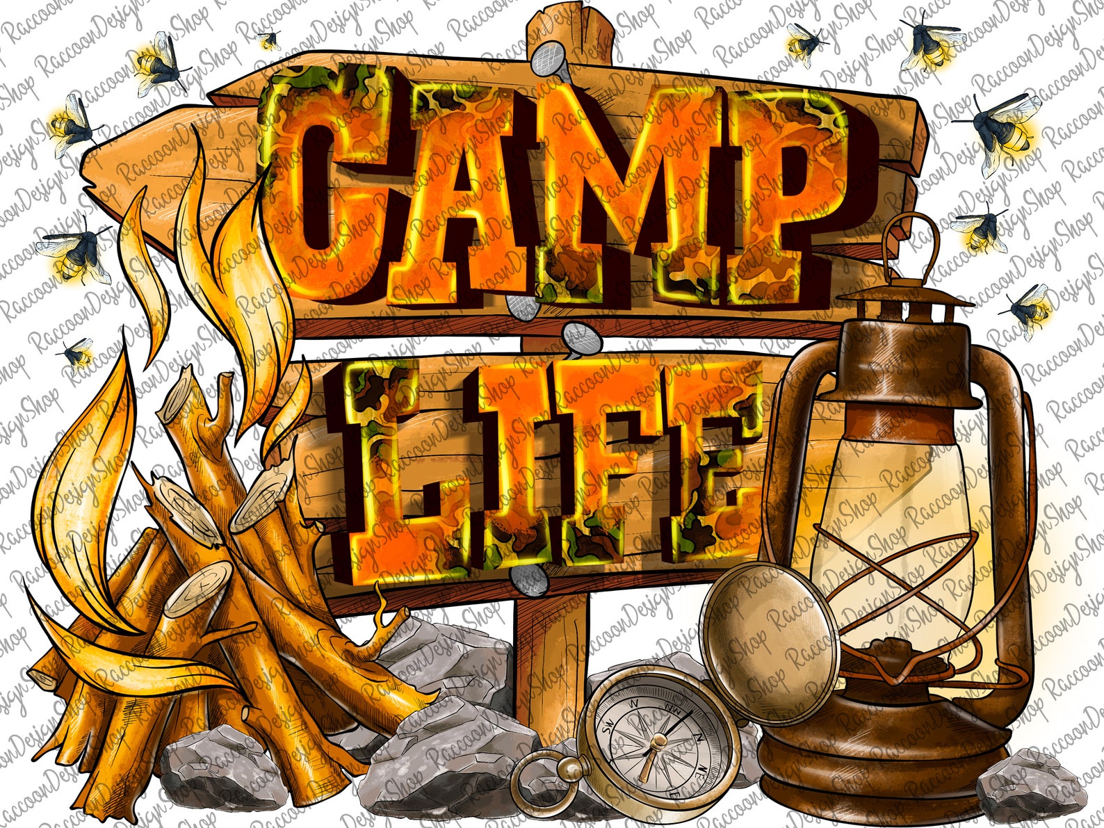 Camp Life PNG File, Camp PNG, Camping Design PNG, Leopard, Camp Life ...