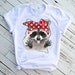 Raccoon With Bandana Png Sublimation Digital Downland - Etsy