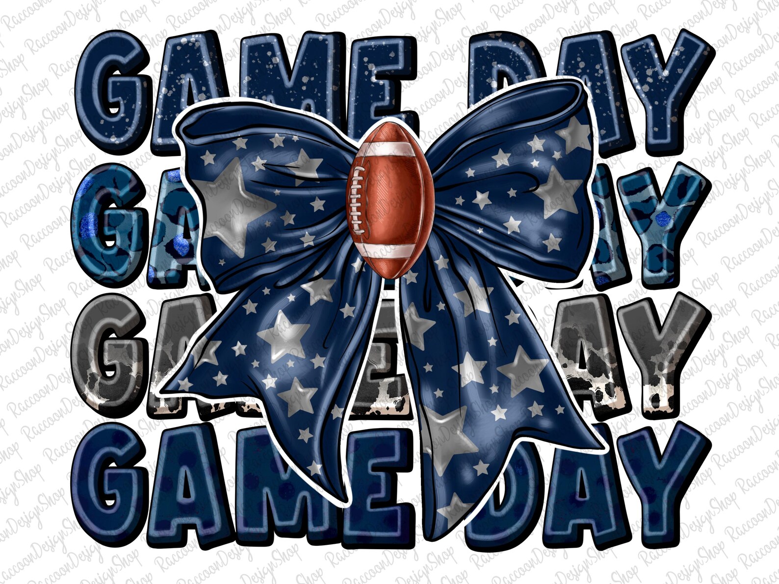 Coquette Football Png, Football Bow Png, Football Mom Png, Game Day ...