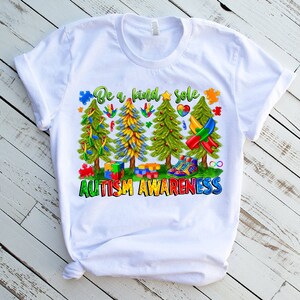 Autism Christmas Trees Png, Be a Kind Sole Autism Awareness Png,merry ...