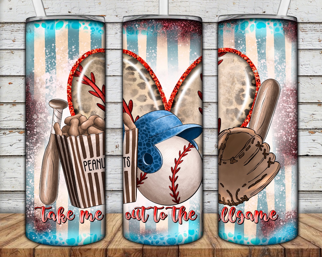 Baseball 20oz Tumbler Wraps, Sublimation Tumbler Designs Baseball,20oz ...