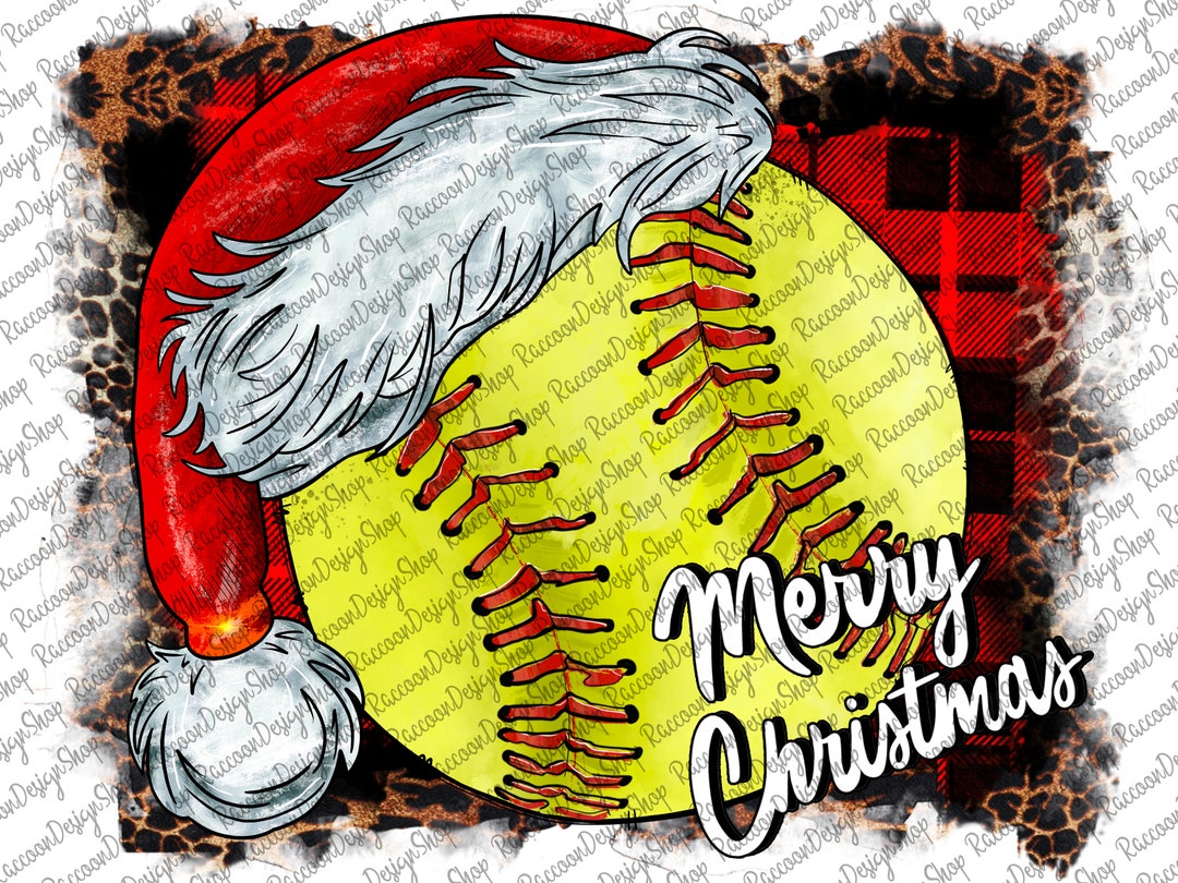 Softball Christmas,softball Clipart,softball Png,softball Design ...