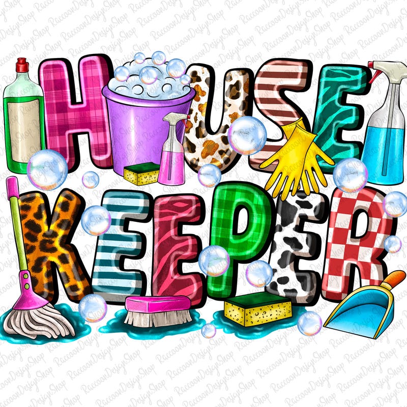 Housekeeper Logo - Etsy