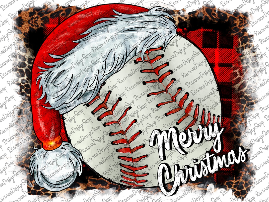 Baseball Christmas, Baseball Clipart,baseball Png,baseball Design ...