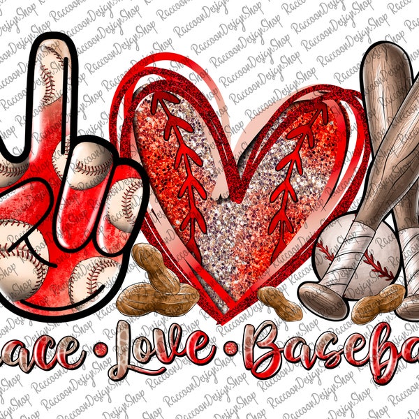 Baseball Love - Etsy