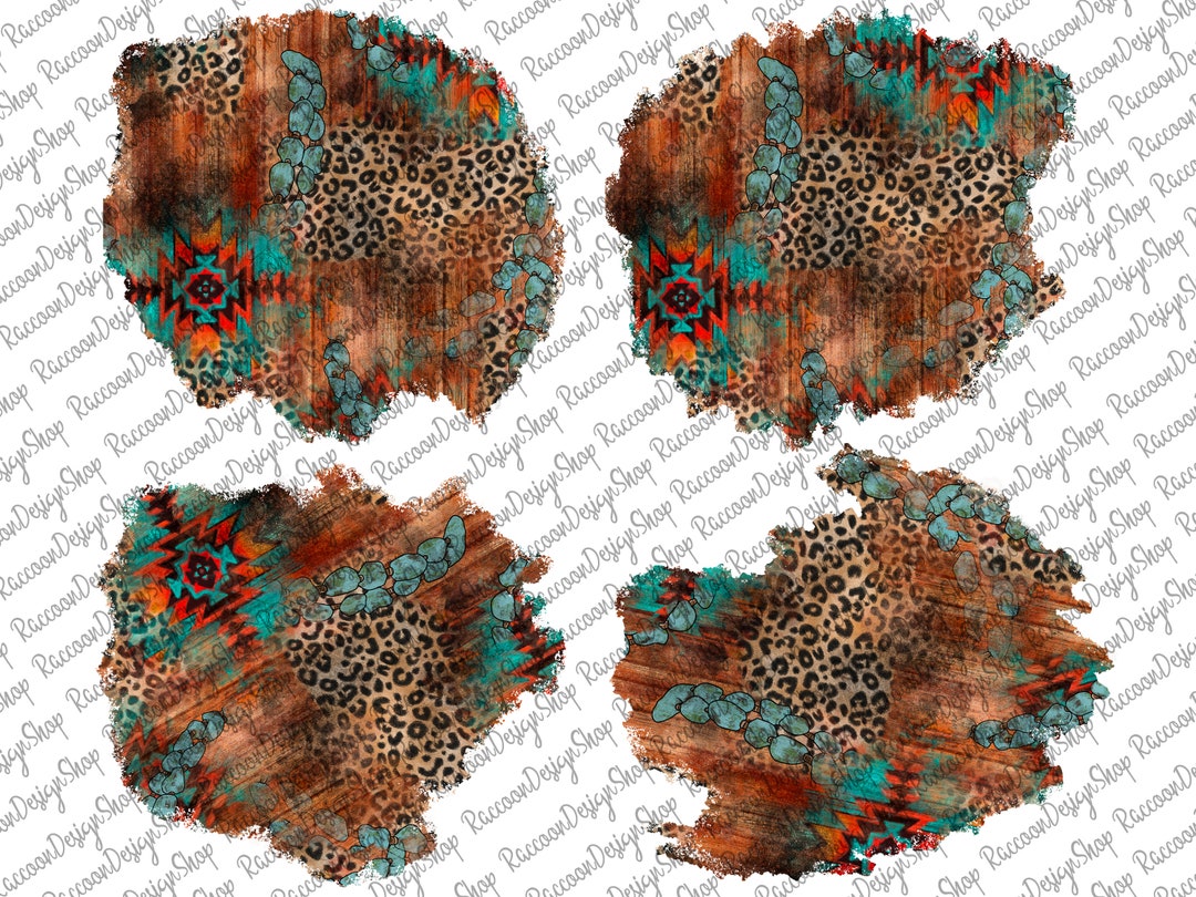 DISTRESSED Western Print Patches, DISTRESSED Print Patches,western ...