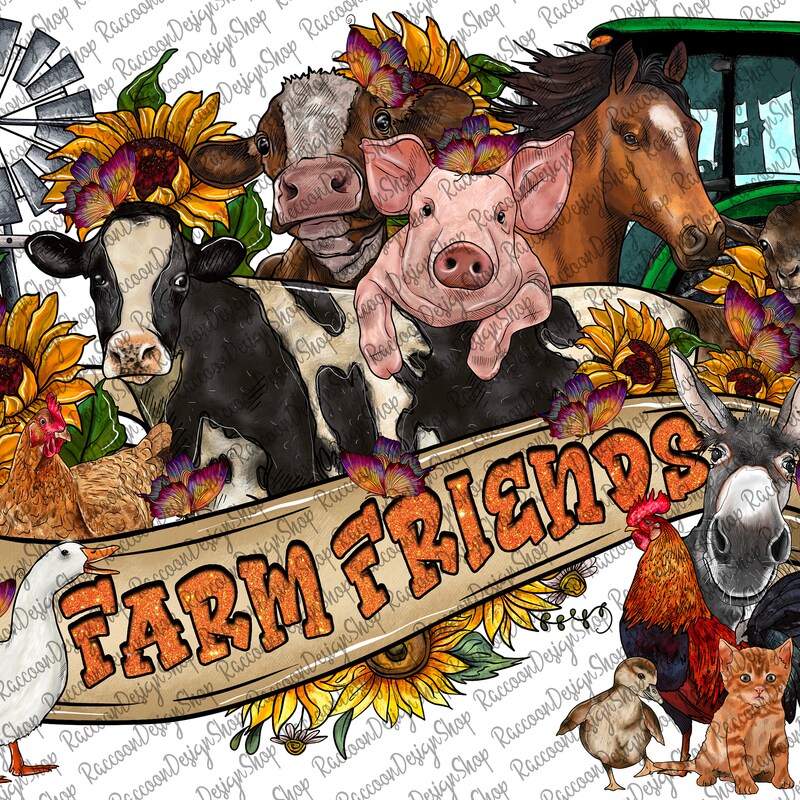 Farm Friends - Etsy