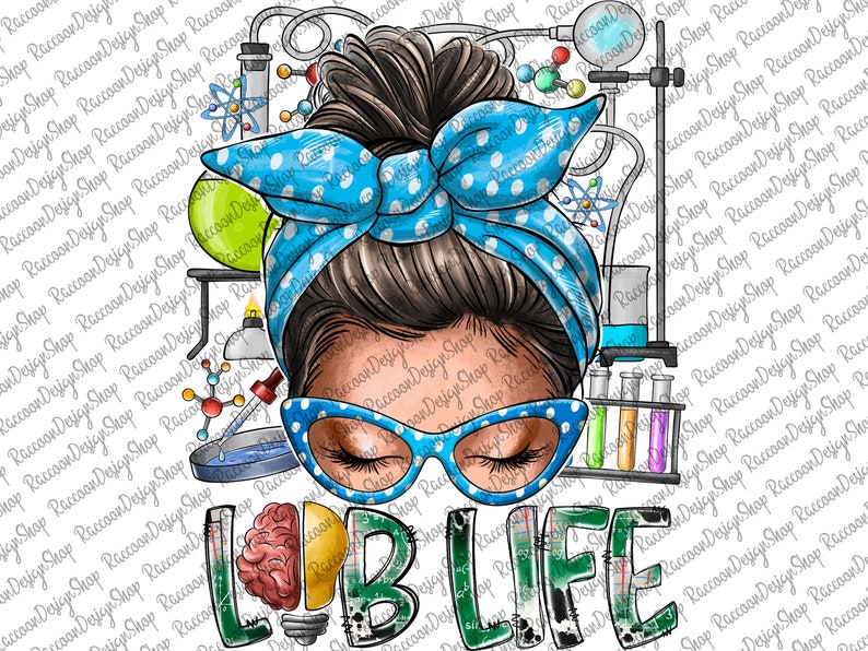 Laboratory Sublimation Design Png Laboratory Pngnurse Life - Etsy