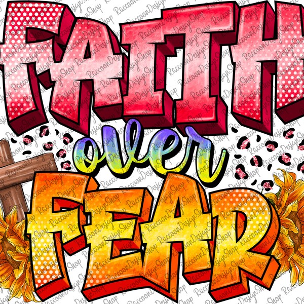 Faith Not Fear - Etsy