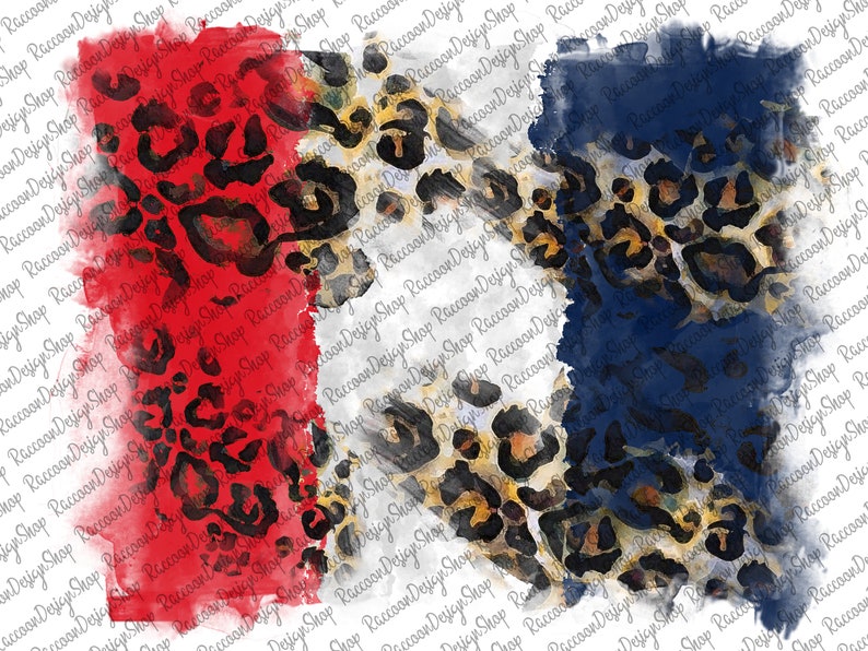 American Flag and Leopard Png American Flag Instant | Etsy